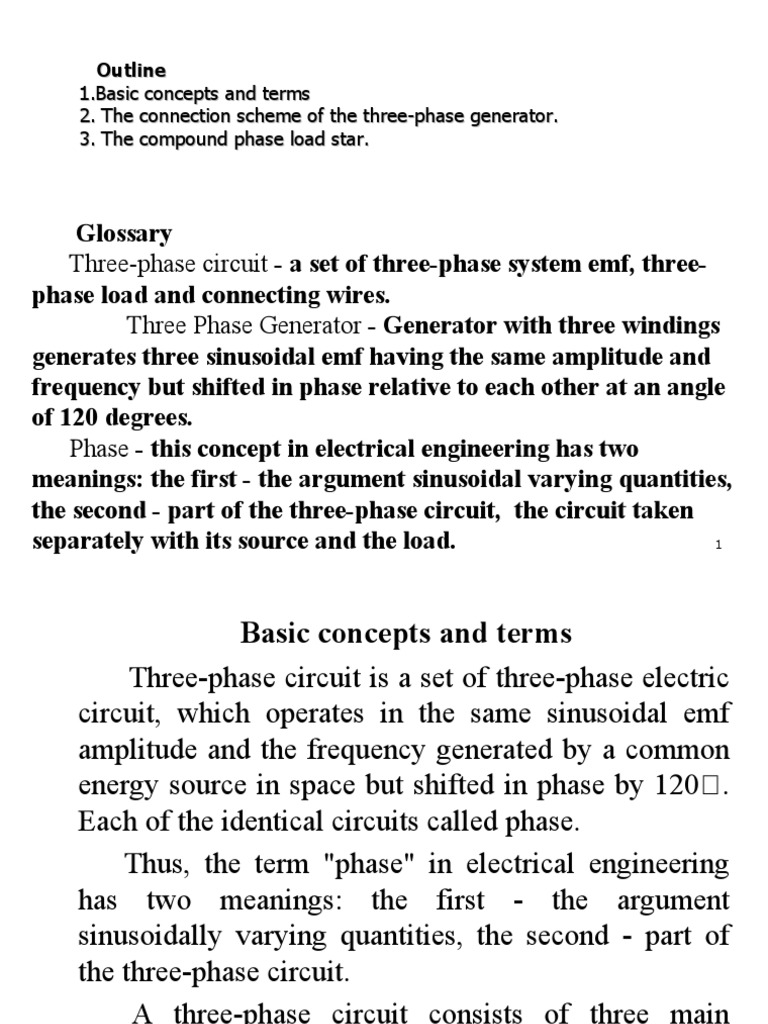 Lec - 1 - FEE 2 | PDF | Electric Generator | Phase (Waves)