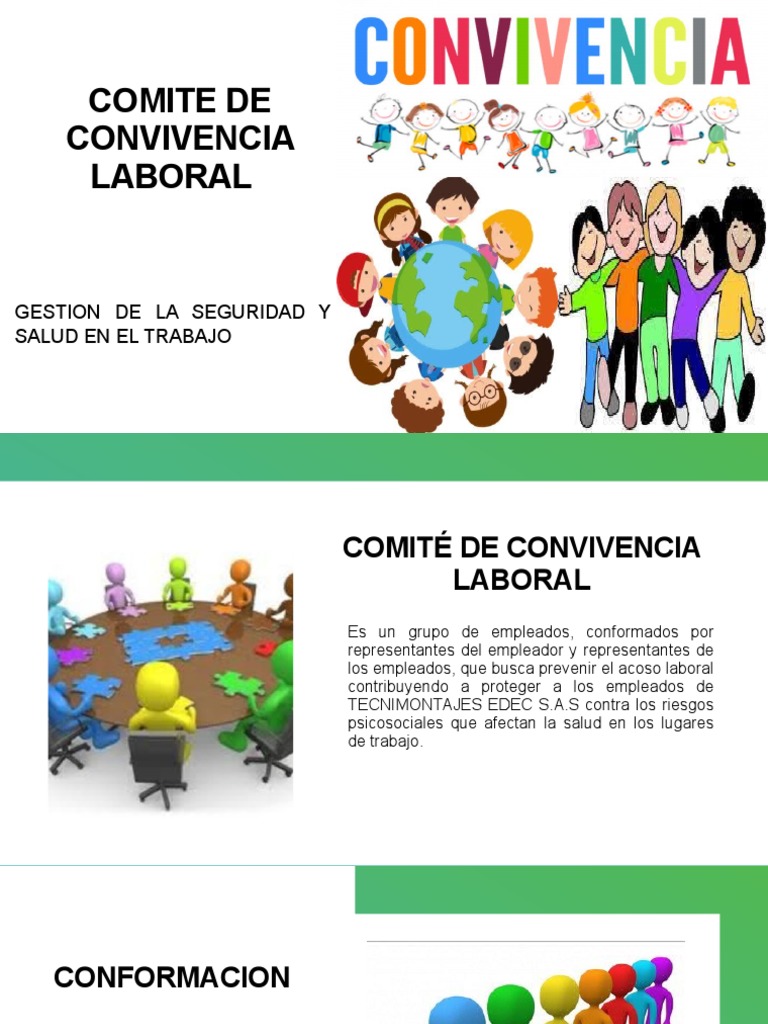 Comite de Convivencia Laboral | PDF | Negocios