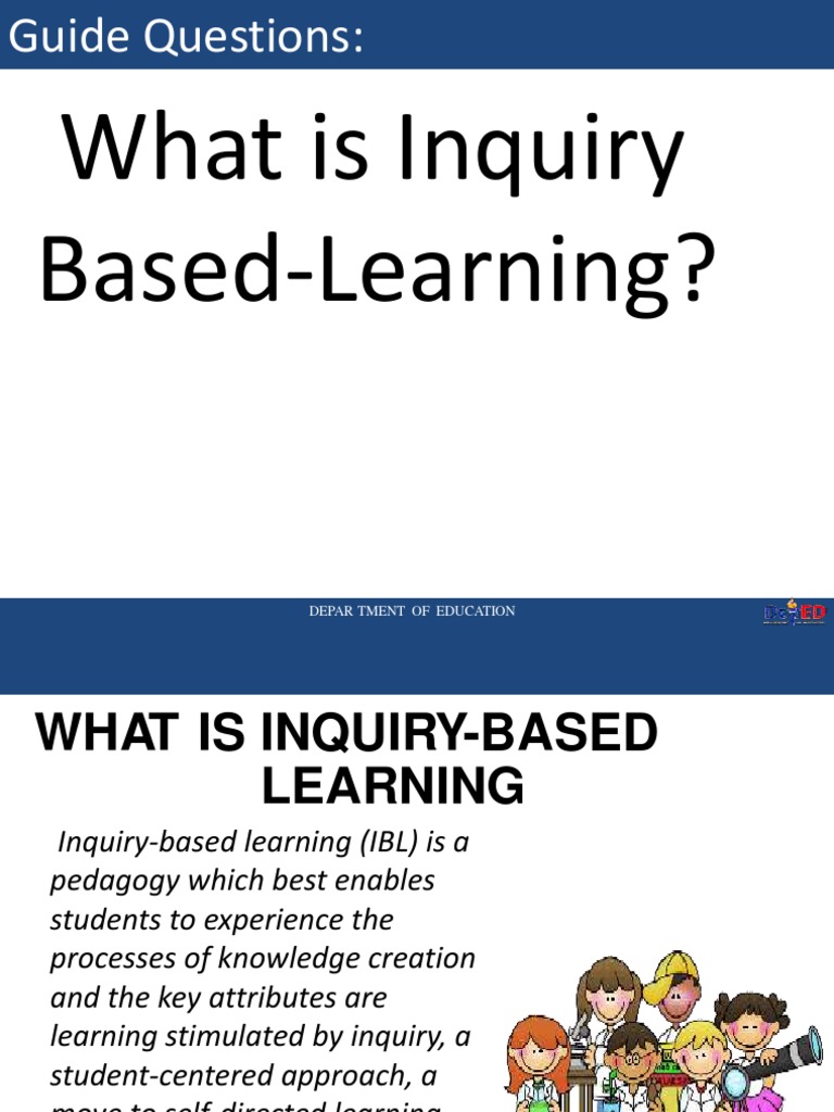 Inquirybased Learning MIDYEAR INSET2023 | PDF | Inquiry Based Learning | Learning