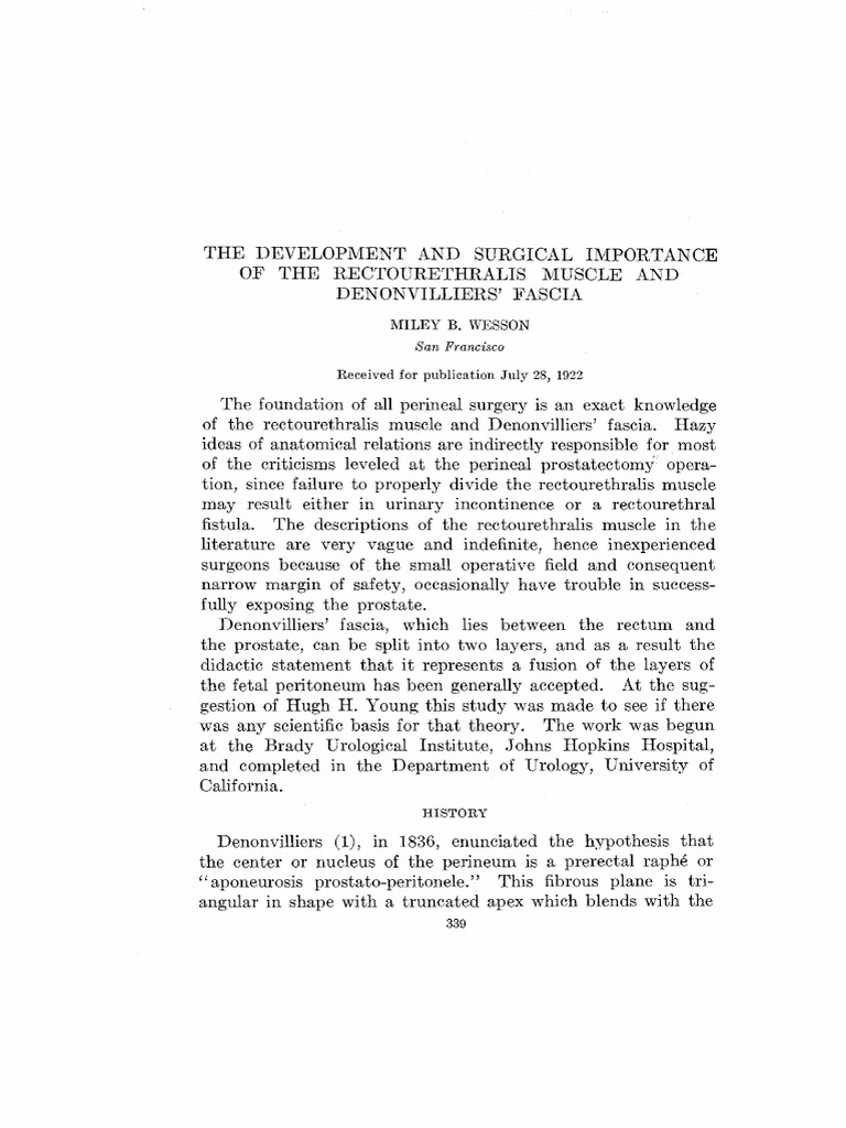 1922 - Wesson - The Development and Surgical Importance of The ...