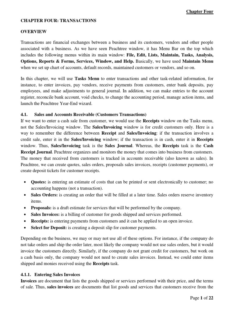 Chapter 4 2010 | PDF | Receipt | Cheque