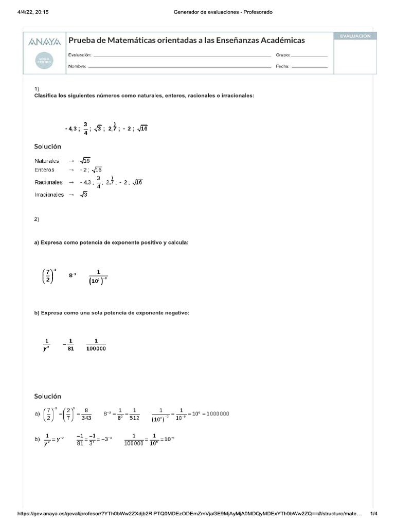 Soluciones Actividades Repaso Ud2 | PDF