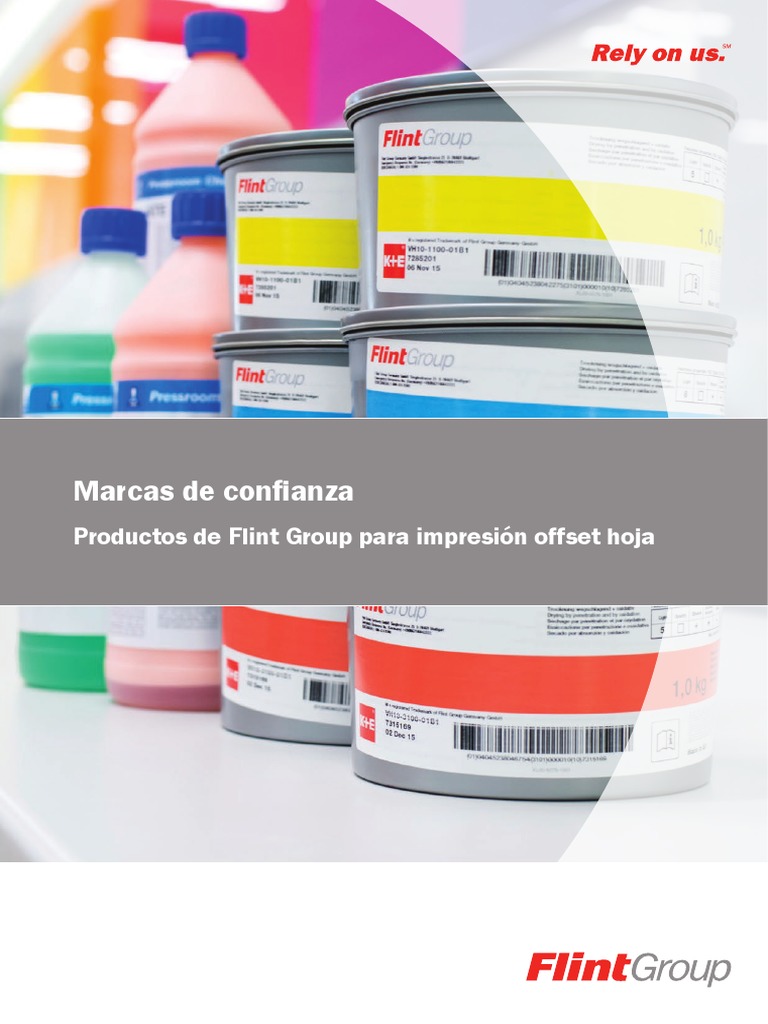 Flint Group SF Product Brochure 032017 Web Spanish | PDF | Papel ...