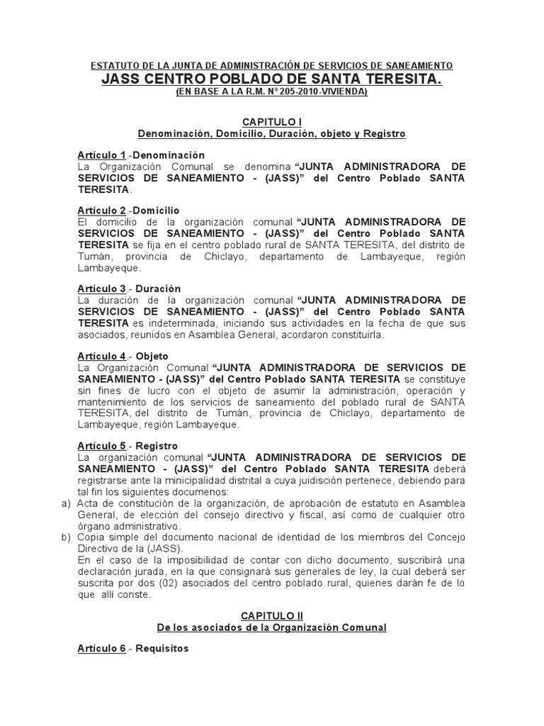 Estatuto Jass | PDF | Bancos | Pagaré