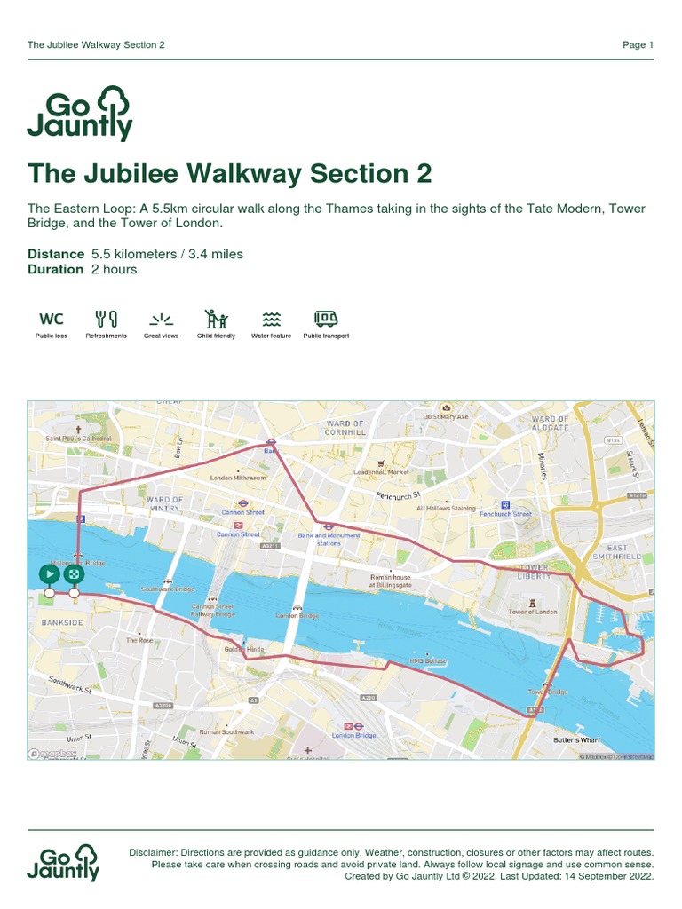 The Jubilee Walkway Section 2 | PDF | River Thames | Buildings And Structures