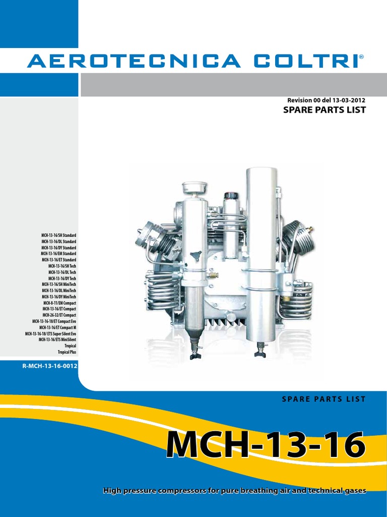 Coltri Parts MCH 13-16-12 | PDF