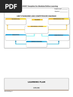 EFDT Learning Plan (Consolidated) | PDF | Rubric (Academic) | Learning