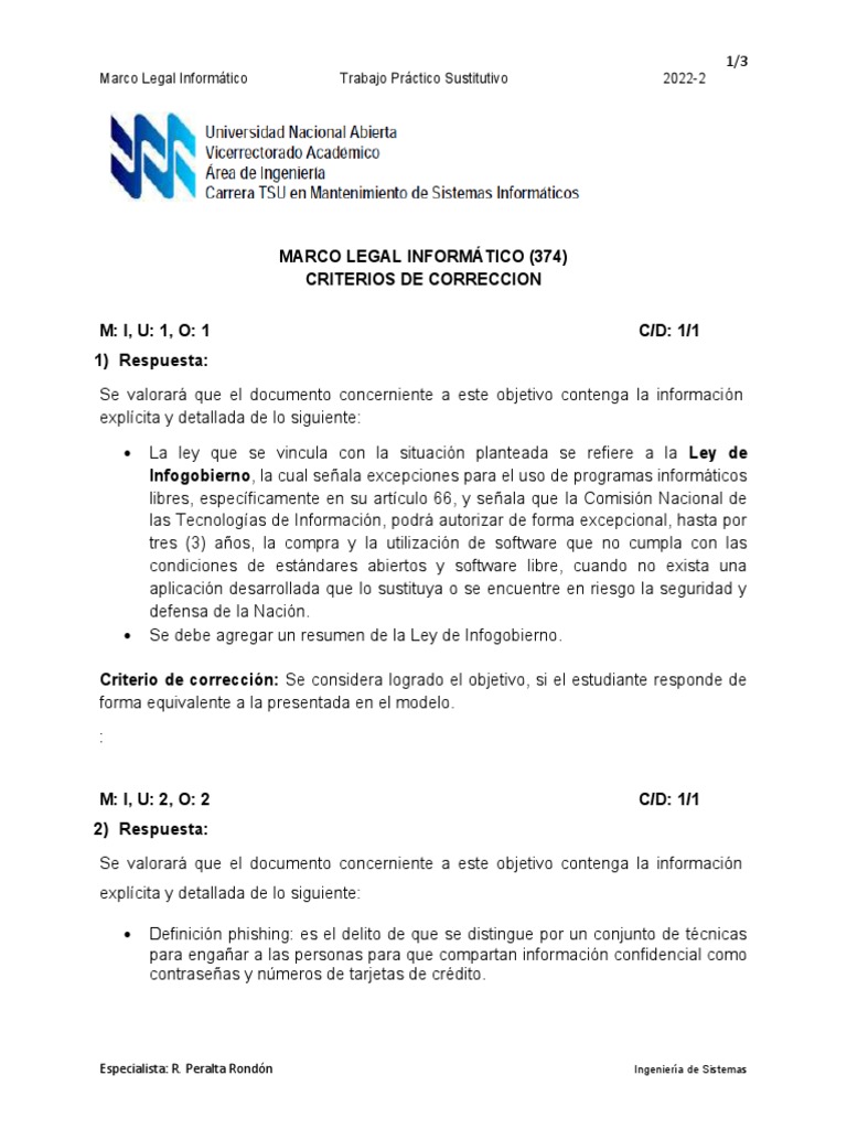 Modelo Resp. 374 | PDF