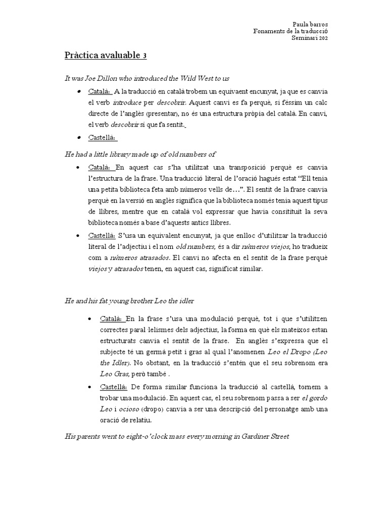 Pràctica 3 Feta | PDF