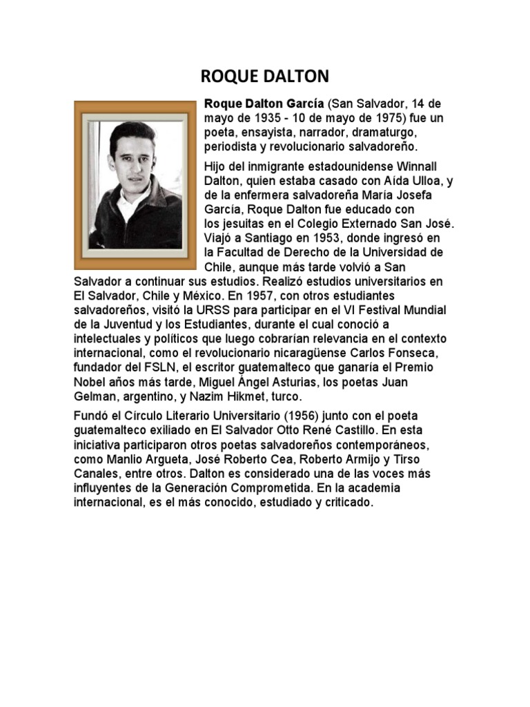 Roque Dalton | PDF