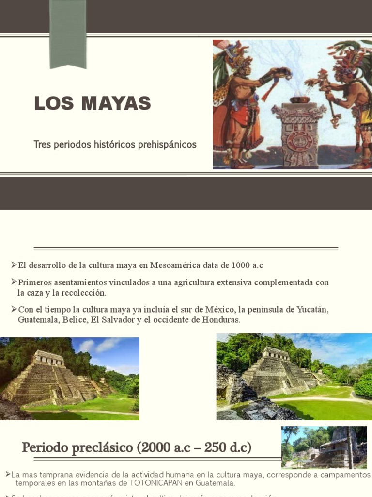 Los Mayas | PDF | Civilización maya | Cultura de las Americas