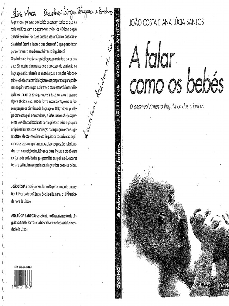 A Falar Como Bebes PDF | PDF