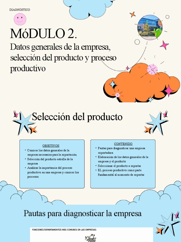 Diagnóstico De La Empresa Pdf Exportaciones Logística