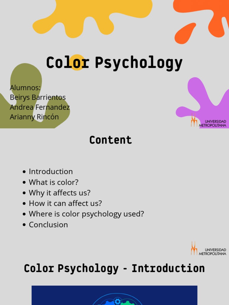 Color Psychology | PDF