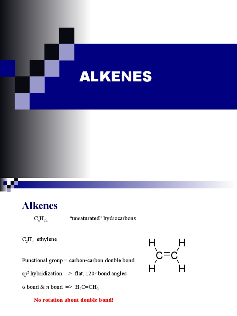Alkenes 1 | PDF | Alkene | Chemical Reactions