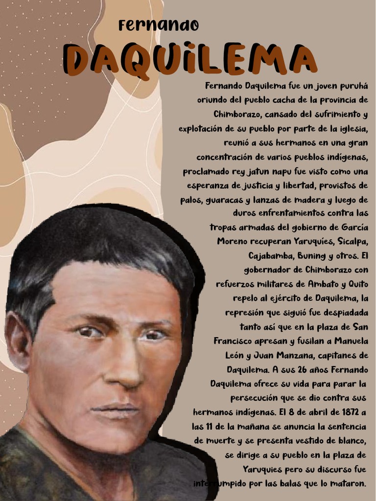 Fernando Daquilema | PDF | America latina | América del Sur