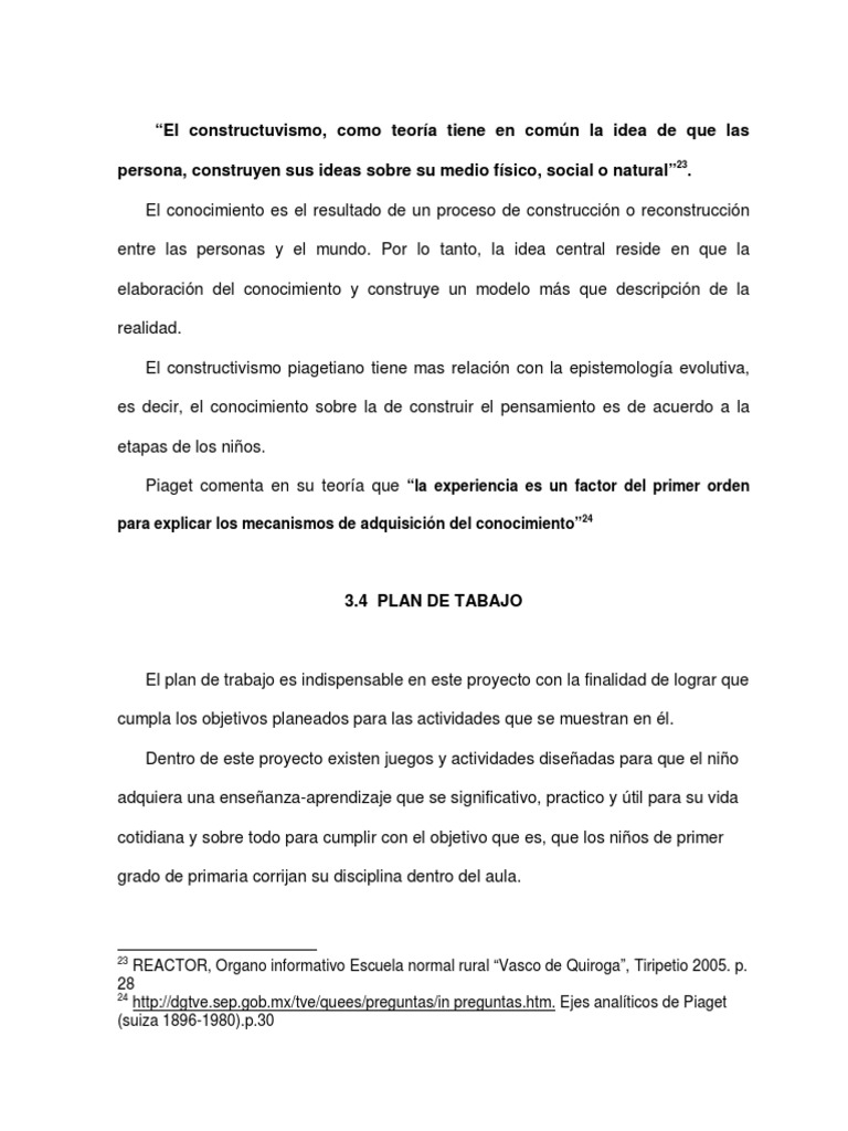 Actividades para Trabajar La Disciplina en El Aula | PDF | Conocimiento ...