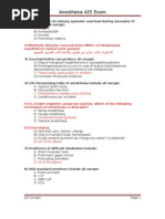 ANESTHESIA - NOTES-2020 BY Dr. Ajay Yadav | PDF | Opioid | Anesthesia