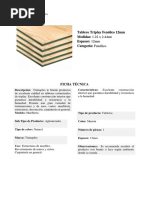 Medidas y características del triplay 4mm | PDF