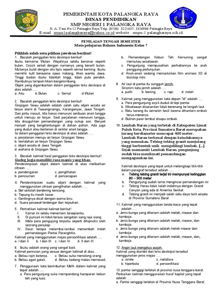 UTS 7 Oktober 2022 Fix | PDF