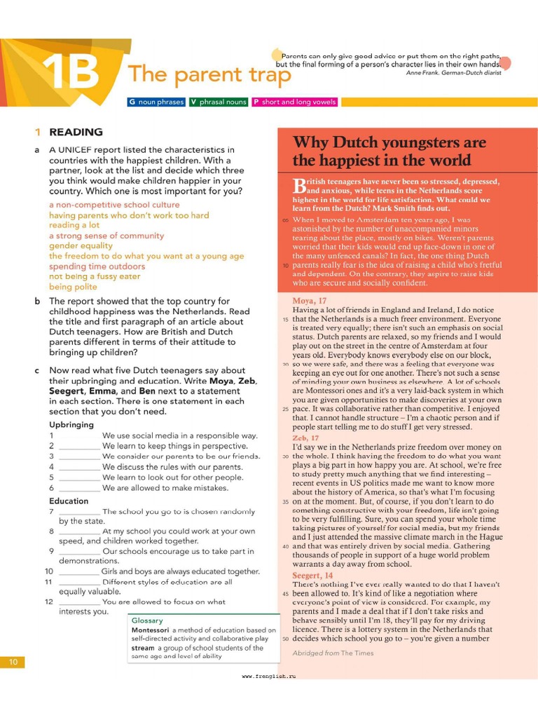 The Parents Trap | PDF