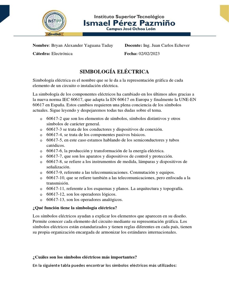 Guía de Simbología Eléctrica IEC 60617 | PDF | Relé | Ingenieria Eléctrica