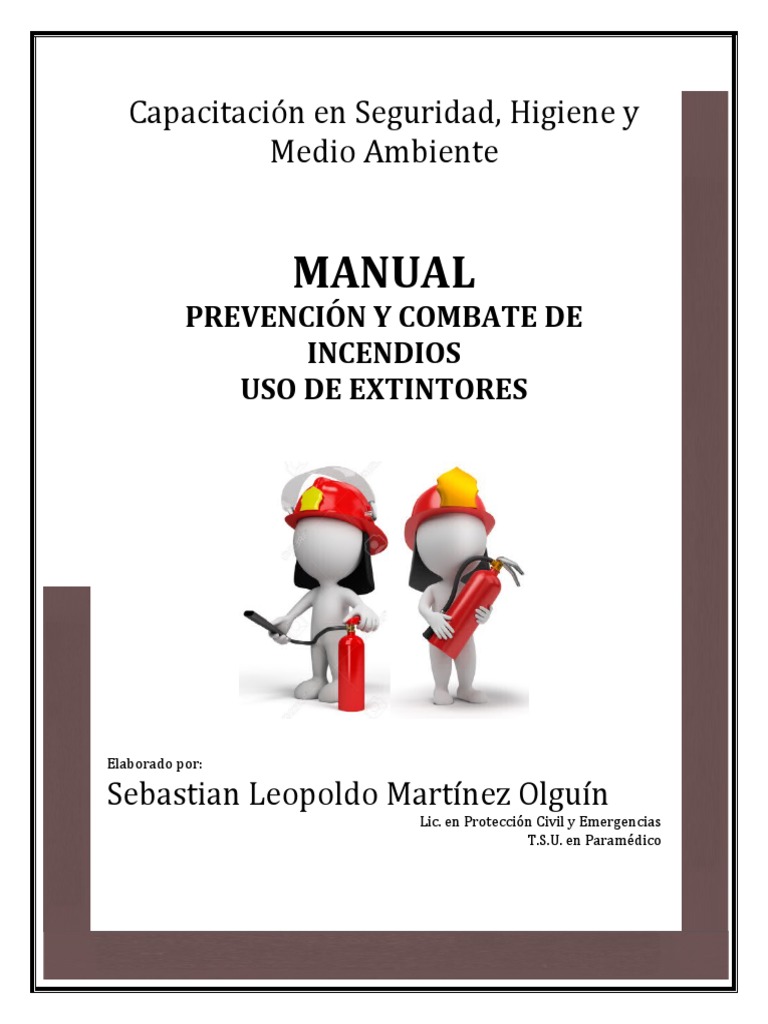 Prevención y Combate de Incendios | PDF | Redox | Calor