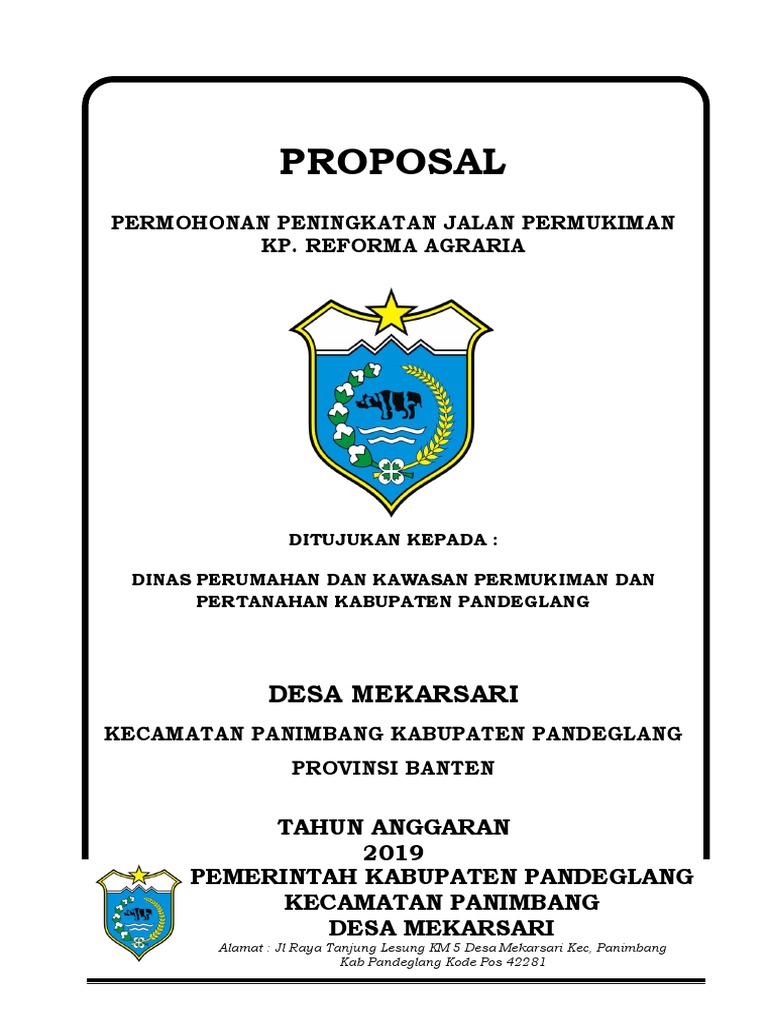 Proposal Hgu | PDF
