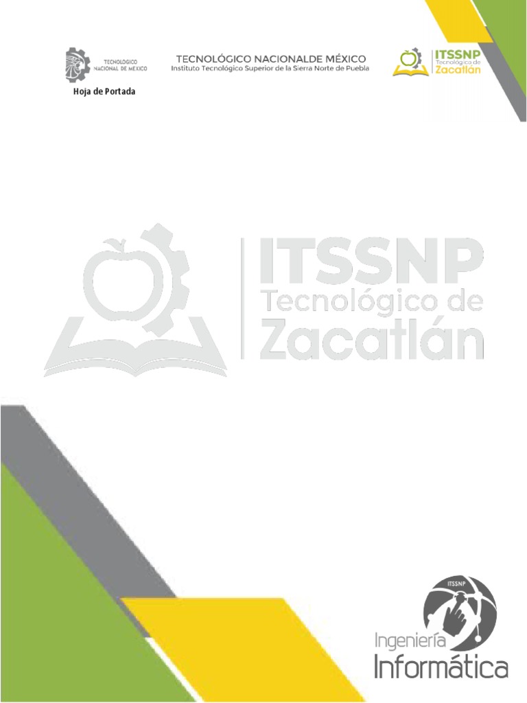 Plantilla Reportes - ITSSNP 2022 | PDF