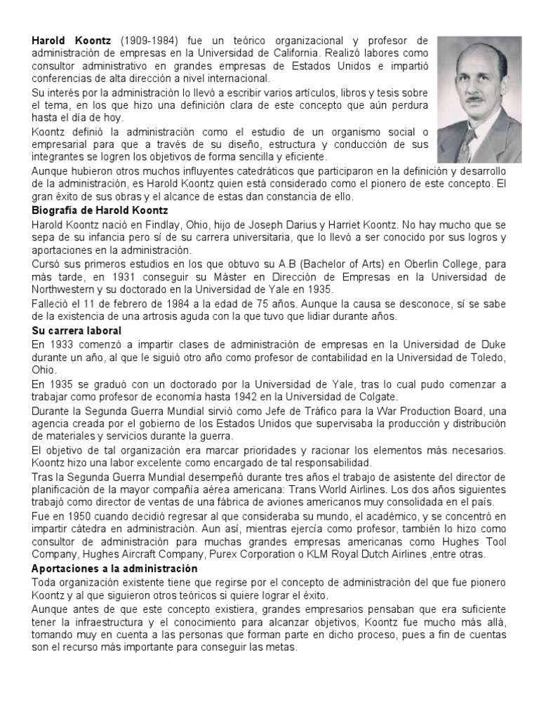 Harold Koontz | PDF | Robert Mc Namara