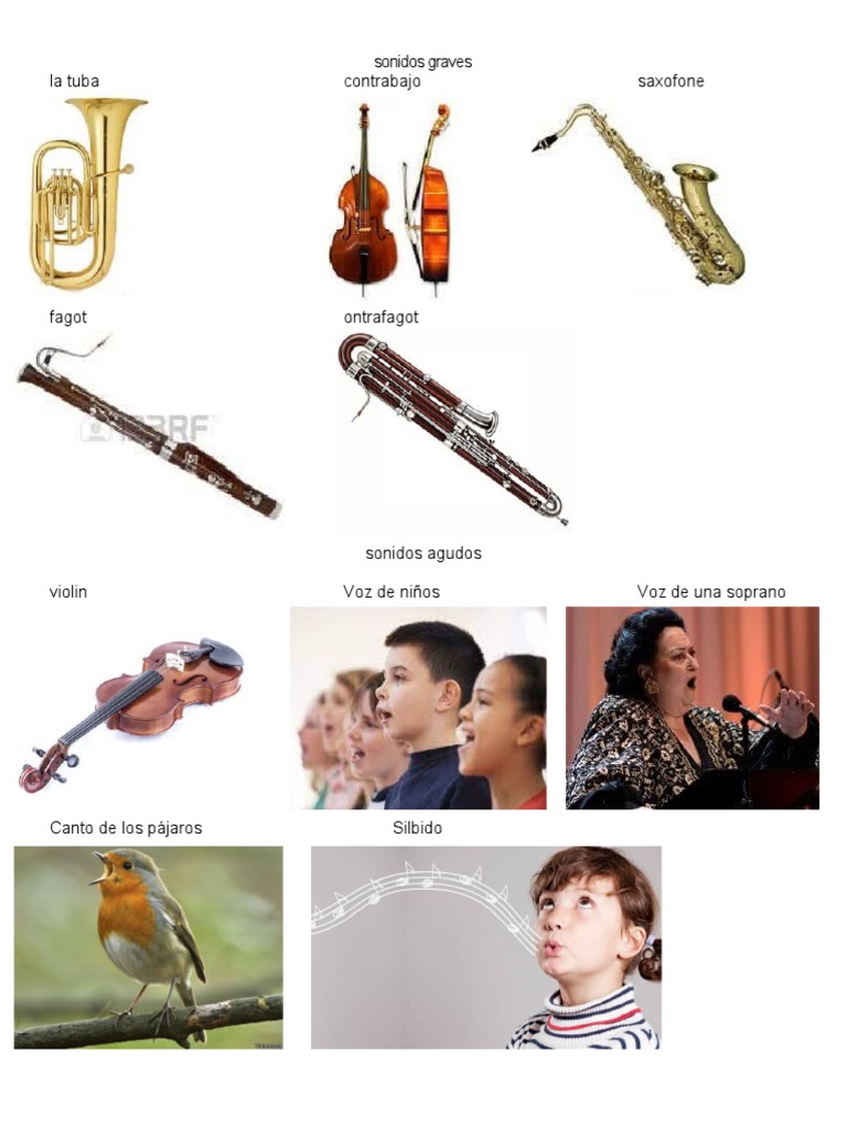 Sonidos Graves y Agudos | PDF