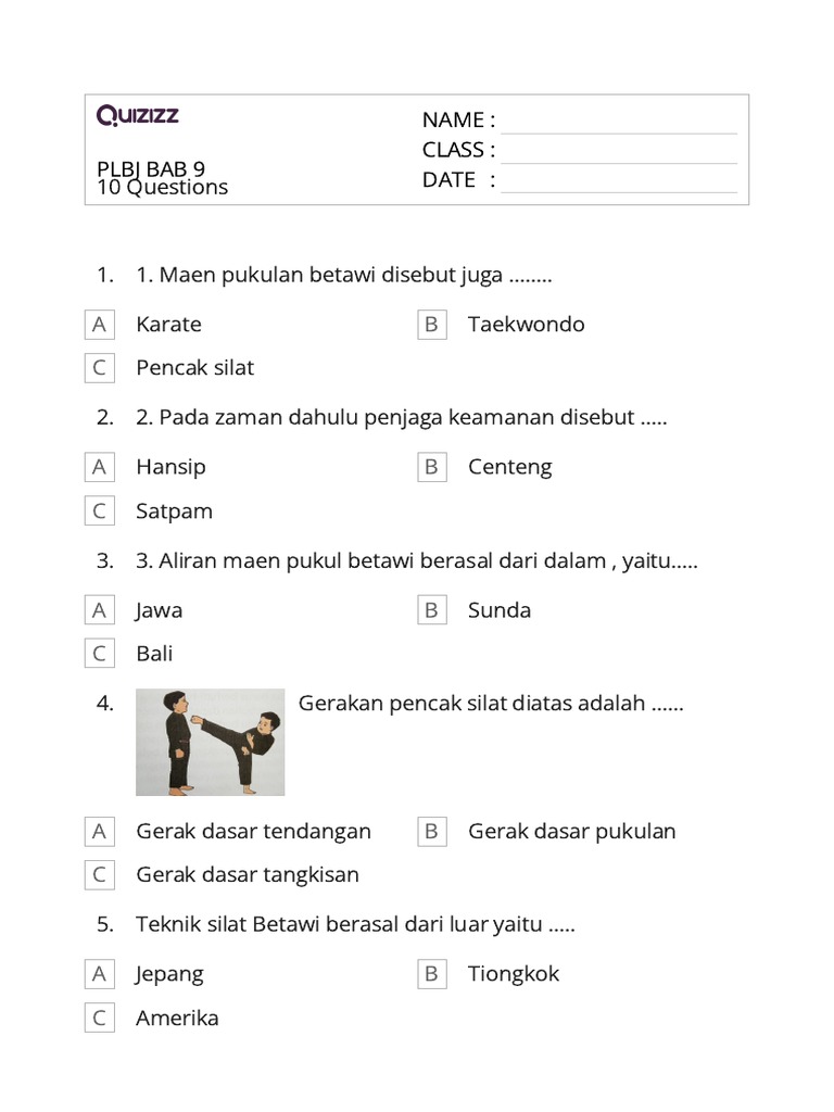 Latihan PLBJ Bab 9 | PDF