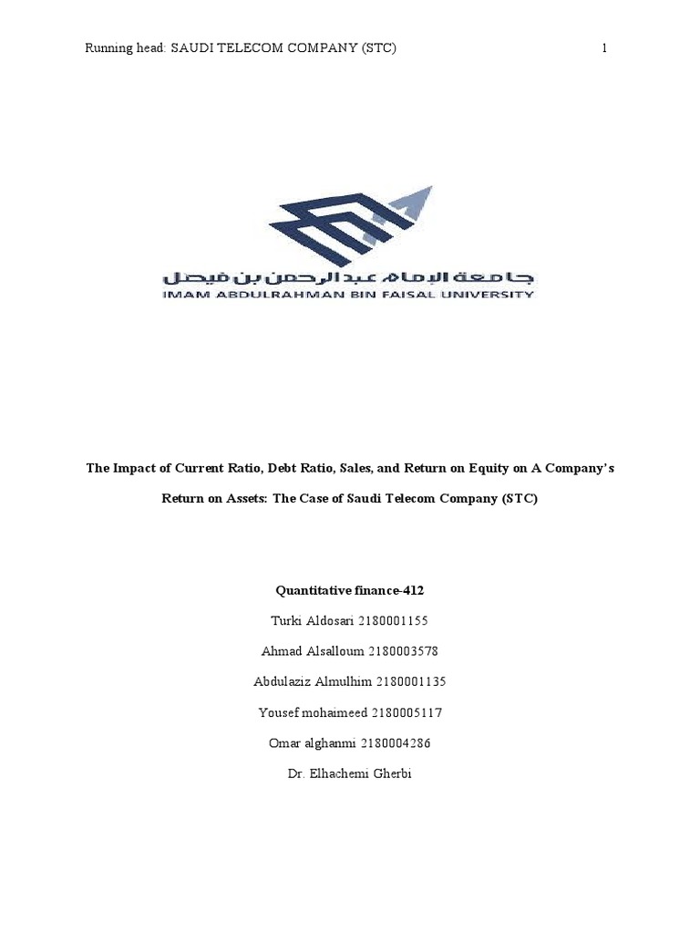 Qf Project Pdf Statistics Coefficient Of Determination