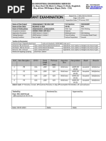 Visual Inspection Report | PDF | Welding | Construction