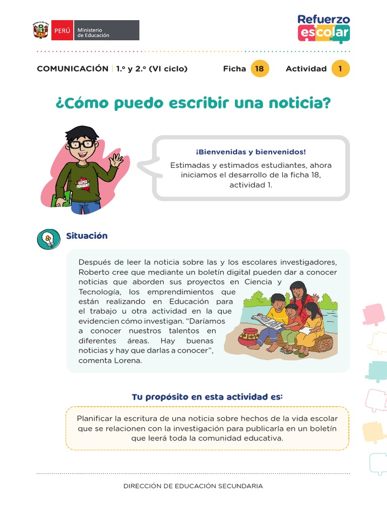 4-Como Puedo Escribir Una Noticia | PDF | Comunicación | Cognición