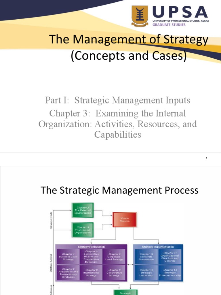 Strategic Management of Internal Resources | PDF | Strategic Management ...