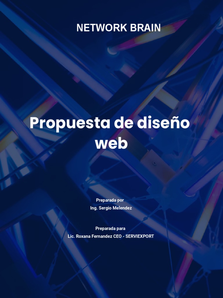 Propuesta de Diseño Web | PDF | Diseño web | Diseño