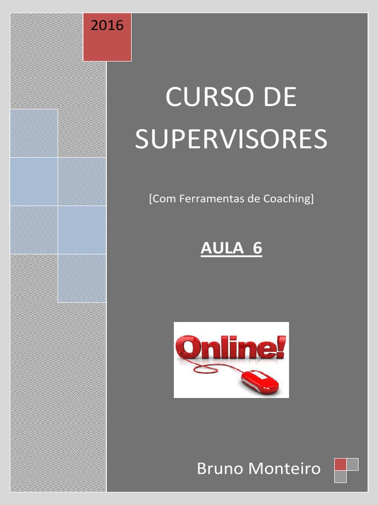 Curso de Supervisores Aula 6 | PDF | Liderança | Oração