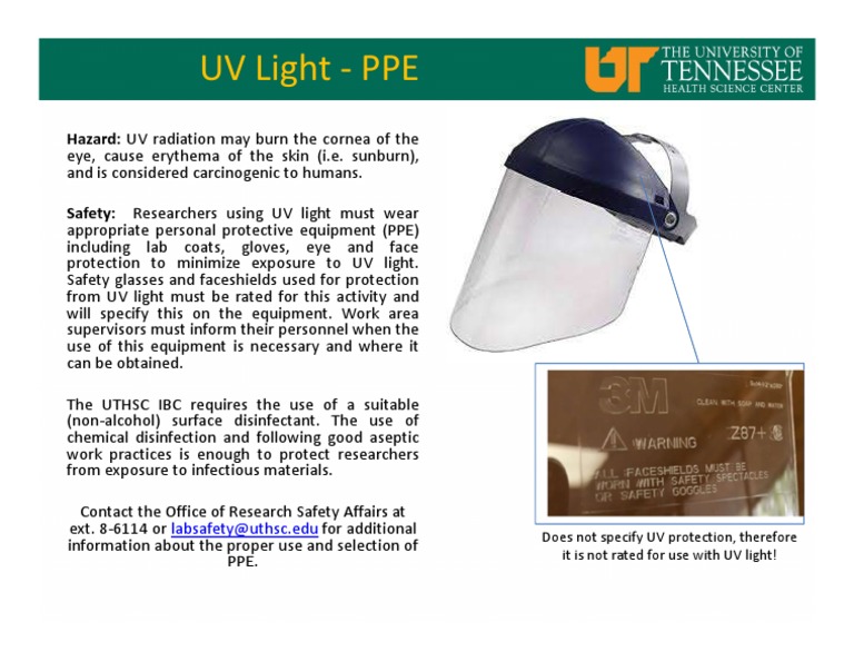 Uv Light Ppe | PDF