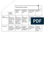 Poster-Making Rubrics for Evaluation | PDF