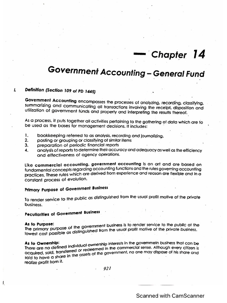 Afar Reviewer Government Acctg | PDF