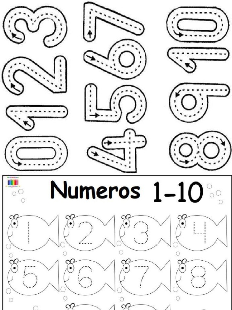 Ejercicios de Los Numeros | PDF