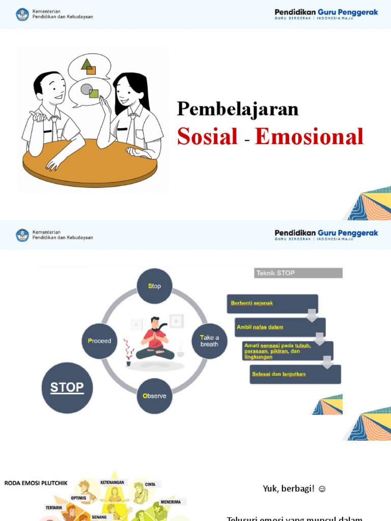Pembelajaran Sosial Emosional (KSE) | PDF