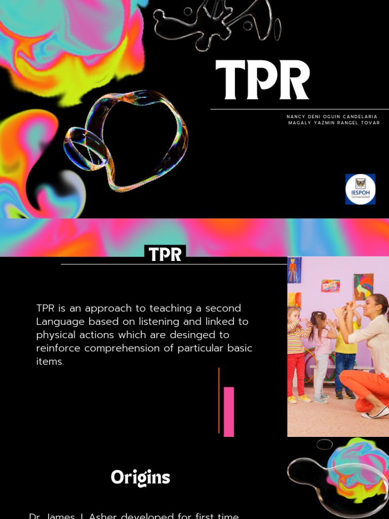 Understanding TPR: A Stress-Free Approach to Language Learning | PDF ...