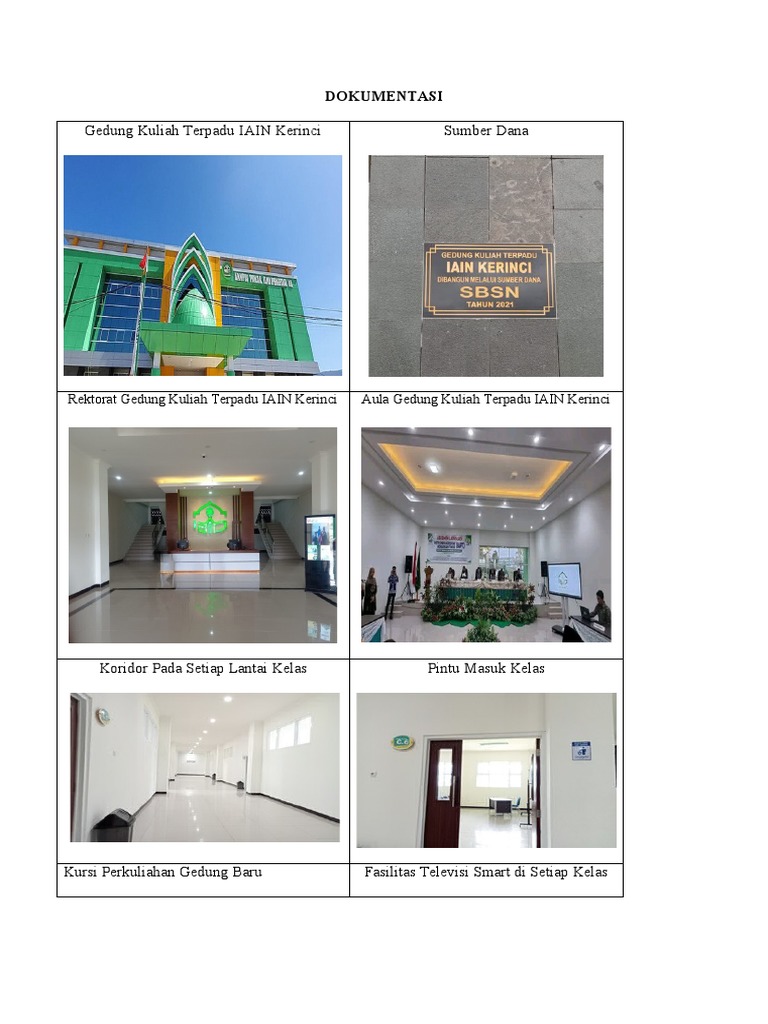 Dokumentasi Gedung Kuliah Terpadu | PDF