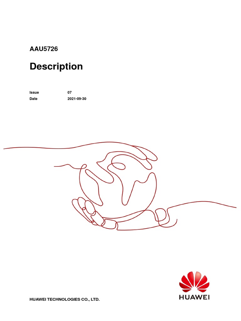 AAU5726 Description 32T32R A+P | Download Free PDF | Lte ...