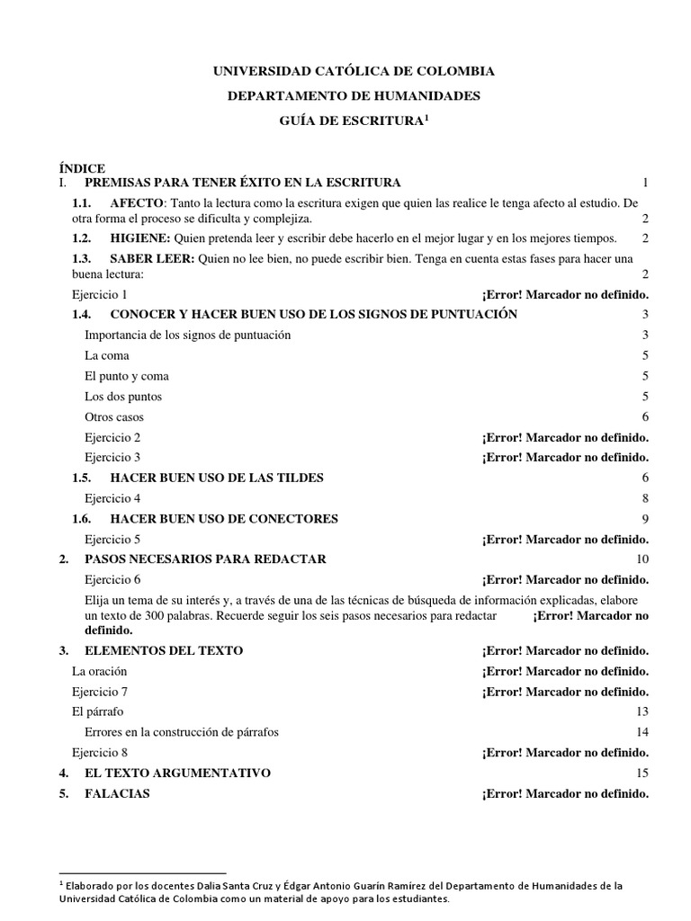 Guía de Escritura: Claves y Ejercicios | PDF | Coma | Lingüística