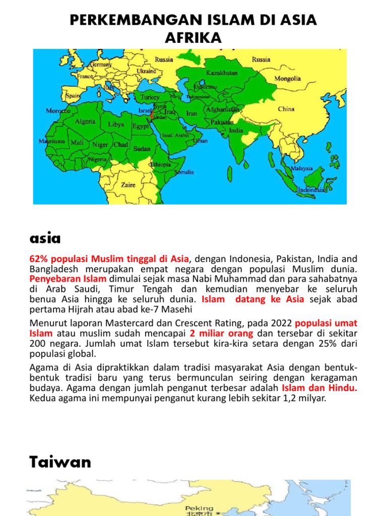 Perkembangan Islam Di Asia Afrika | PDF | Politik | Agama & Spiritualitas