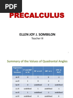 Project On Trigonometry | PDF | Trigonometric Functions | Sine