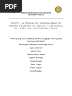 Review of Related Literature Example (Tagalog) | PDF